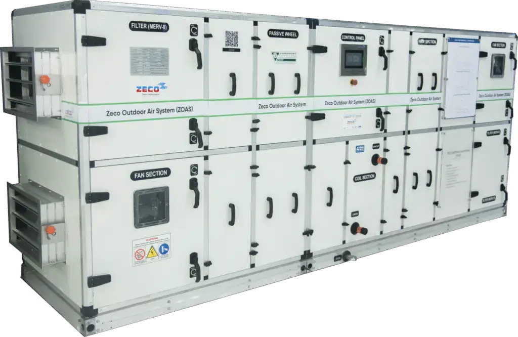 ZECO Outdoor Air System Supplier & Manufacturer in India
